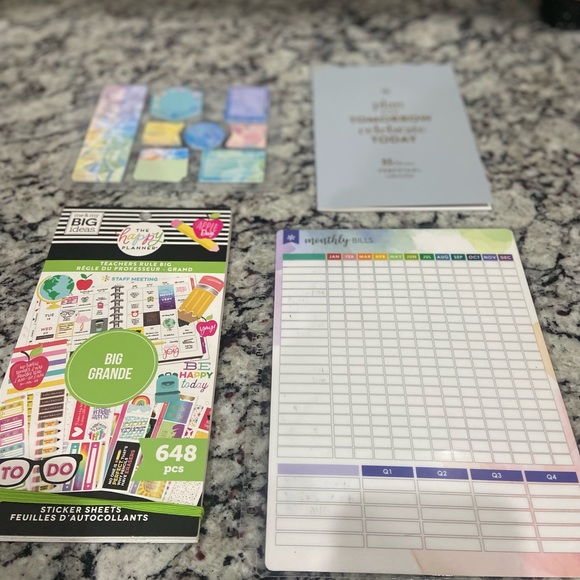 Erin Condren | Office | Erin Condren Planner Accessories | Poshmark